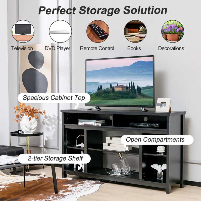 Tv stand with dvd storage store